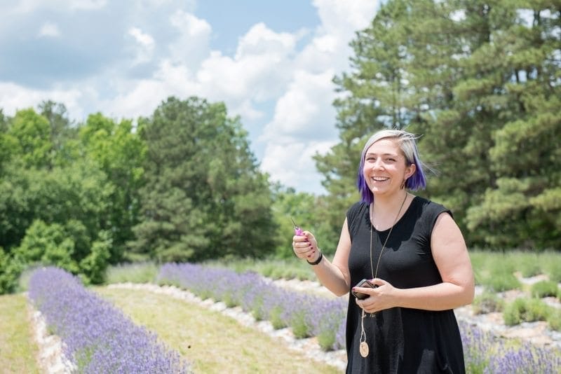 Flower Field Lavender Farm Raleigh North Carolina