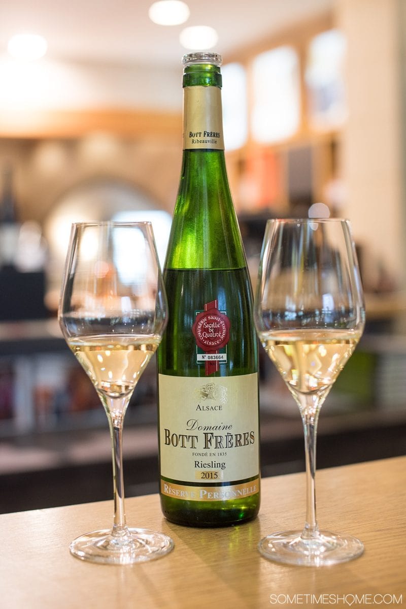 Food to try in Alsace France including Tarte Flambee and Choucroute