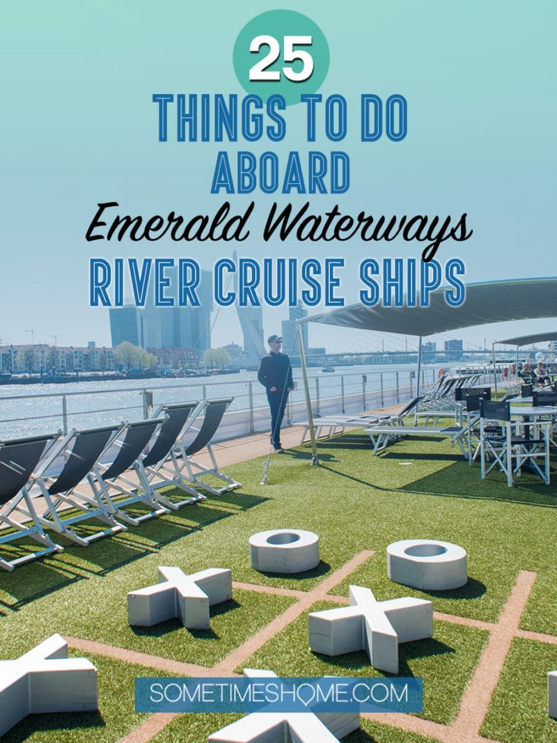 25 Things to do Aboard Emerald Waterways River Cruise Ships