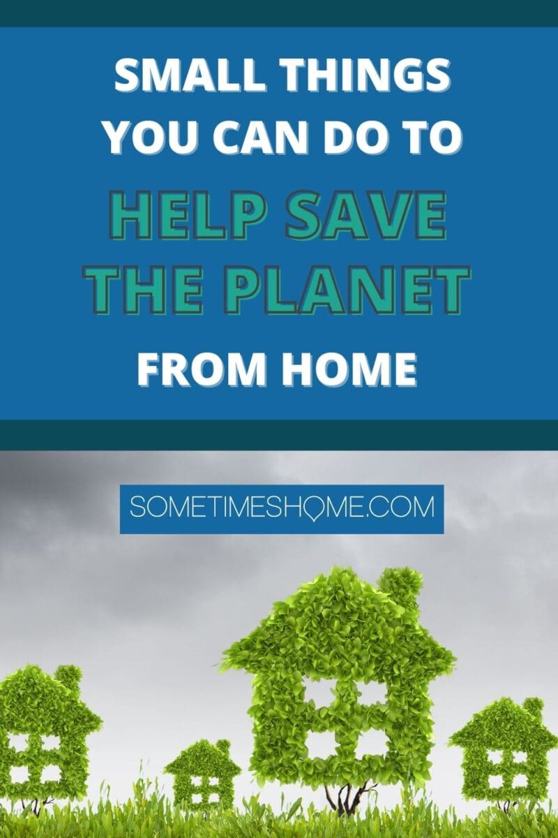 Small Things to Do to Help Save the Planet in Big, Compounding Ways